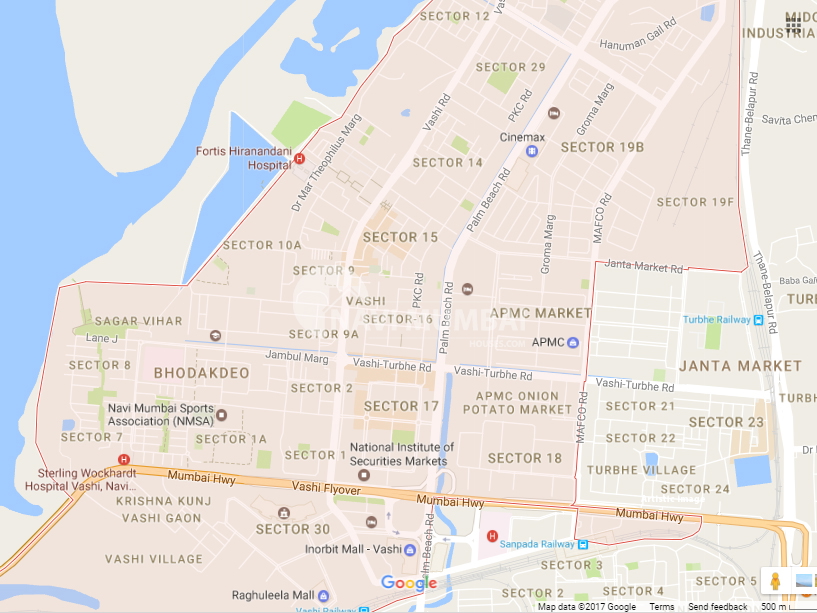 Buy 1BHK 2 BHK Properties in Vashi: The King Of Navi Mumbai - Navi ...