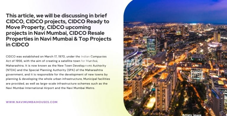 CIDCO Upcoming Projects | Top CIDCO Projects in Navi Mumbai