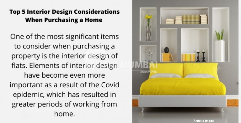 Top 5 Interior Design Considerations When Purchasing a Home
