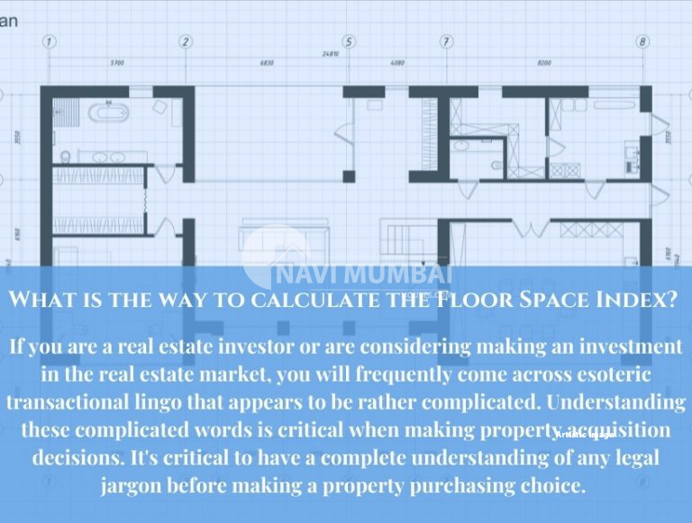 What is the way to calculate the Floor Space Index?