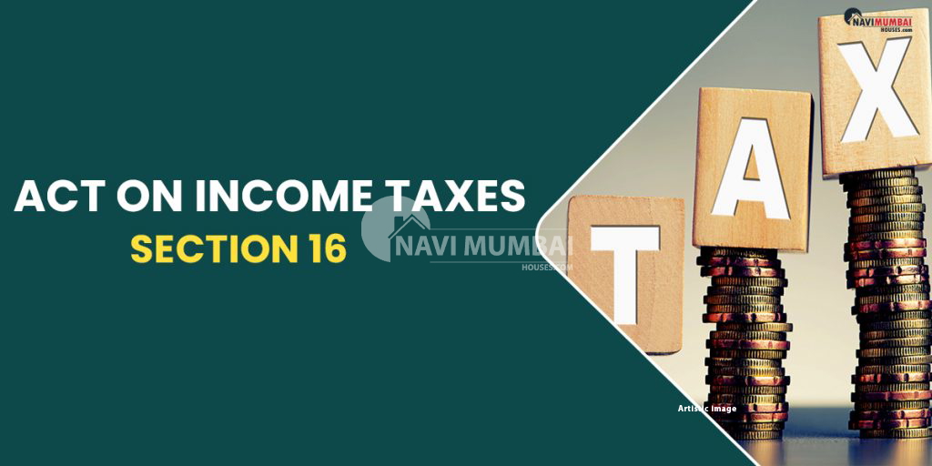 Act on Income Taxes, Section 16