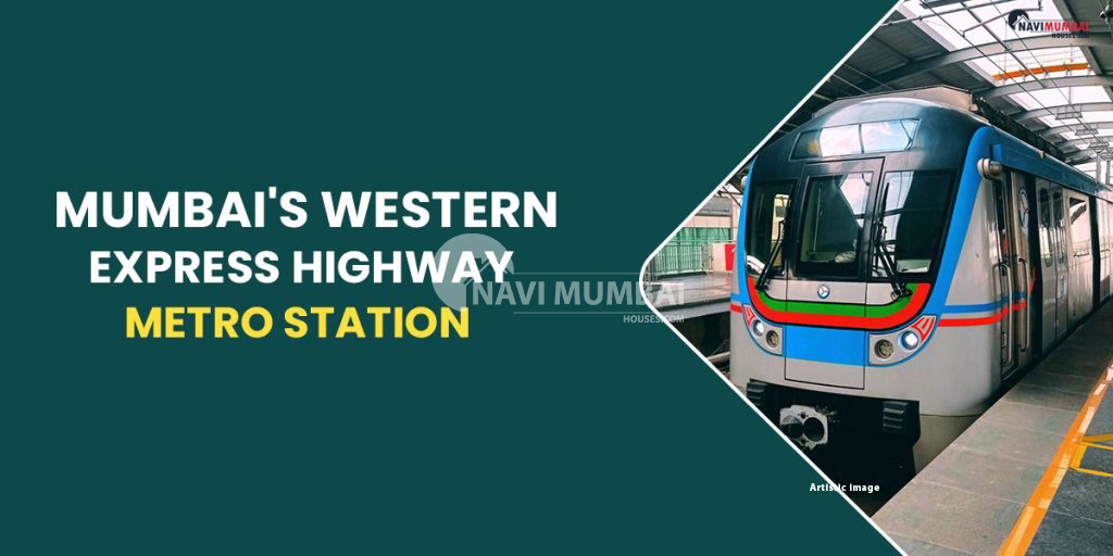 Mumbai's Western Express Highway Metro Station