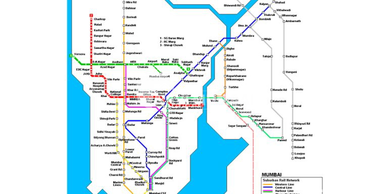 Mumbai's Central Line: Route, Map, Station & More