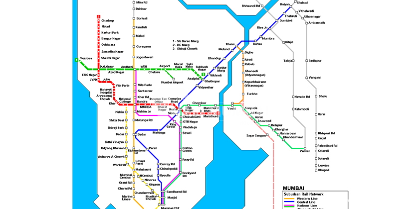 Mumbai's Central Line: Route, Map, Station & More