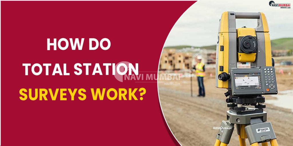 How do total station surveys work?