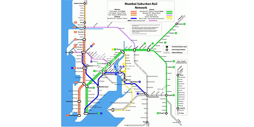Mumbai's Harbour Line: Route, Map, Station, Hours, Cost, and More