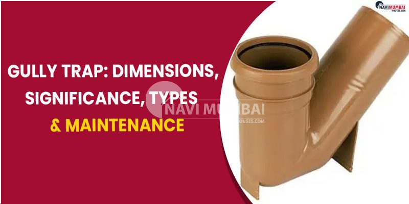 Gully traps: dimensions, significance, types & maintenance