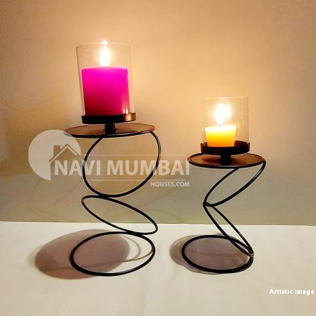 Candle Stands : In Brass, Wood, Glass & More