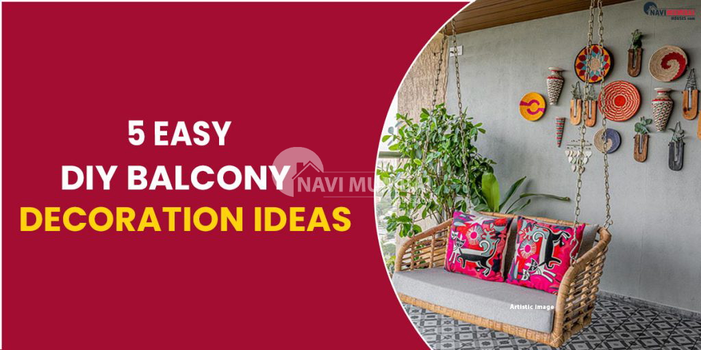 Easy DIY Balcony Decoration Ideas