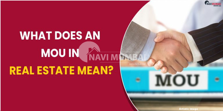 What does an MoU in real estate mean?