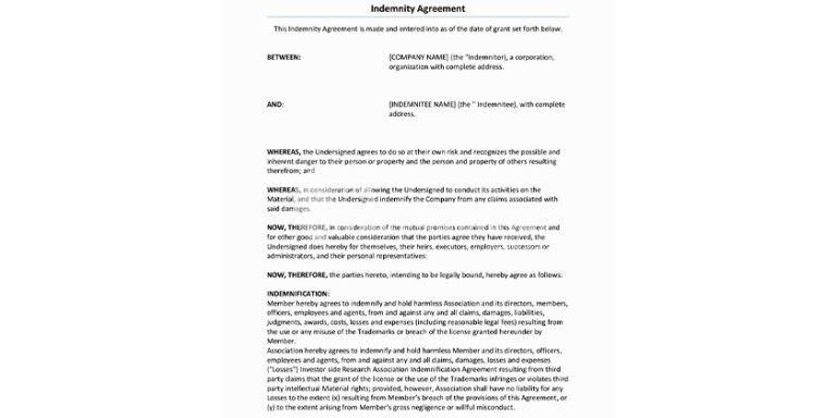 How To Use A Letter Of Indemnity To Protect Your Real Estate Investment?